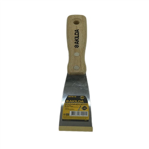 ESPATULA CON MANGO MADERA 1 1/2" - Akilda
